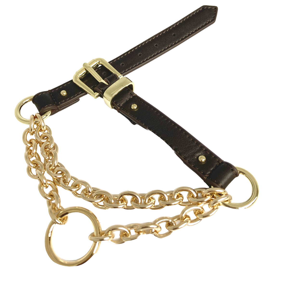 Chain O Choker - Leather & Chain BDSM Slave Collar – Sian Hoffman's The ...