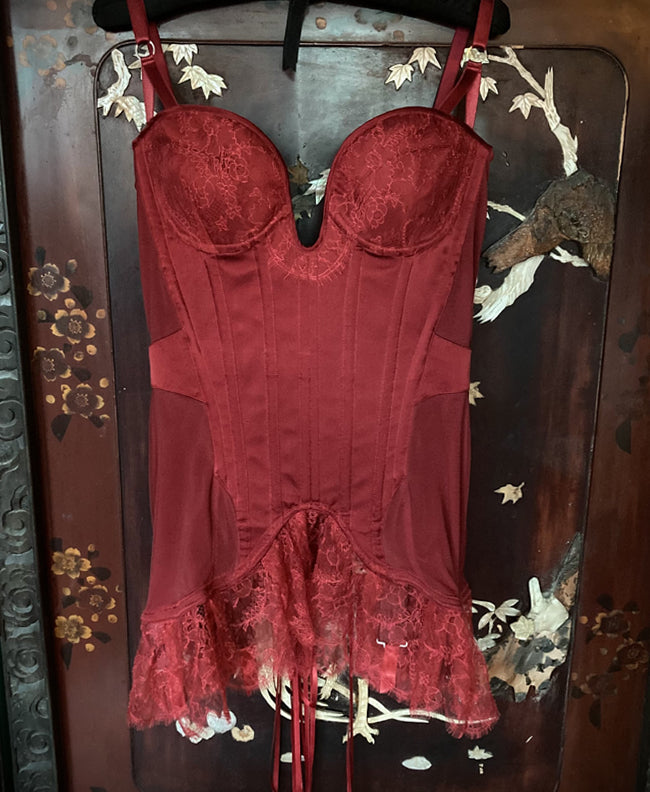 Eloise Corset LIMITED EDITION Crimson – Sian Hoffman's The Model Traitor
