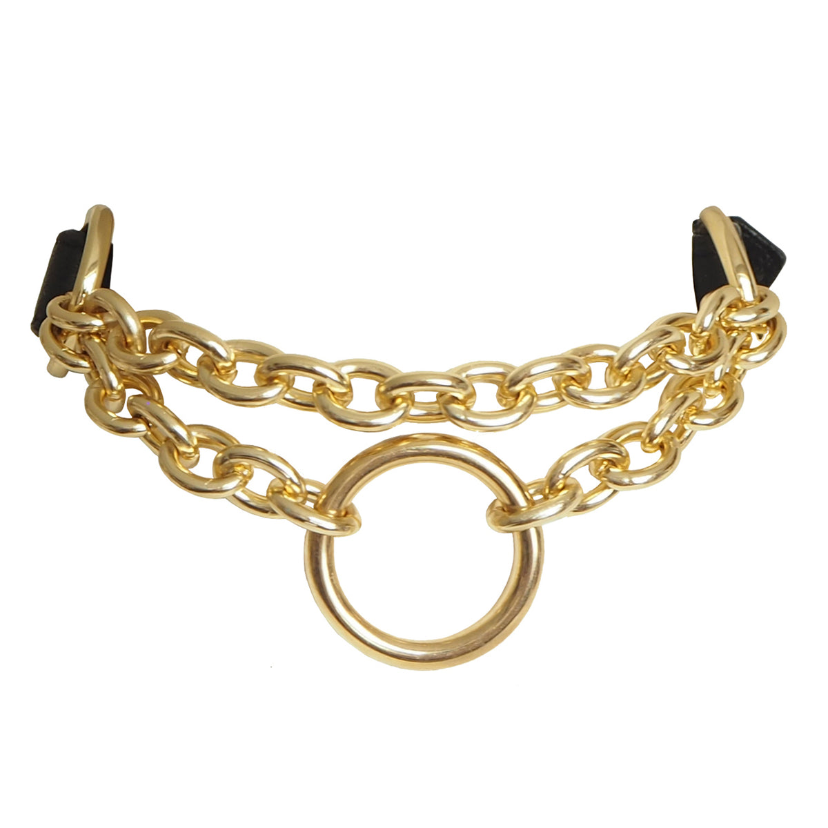 Chain O Choker - Leather & Chain BDSM Slave Collar – Sian Hoffman's The ...