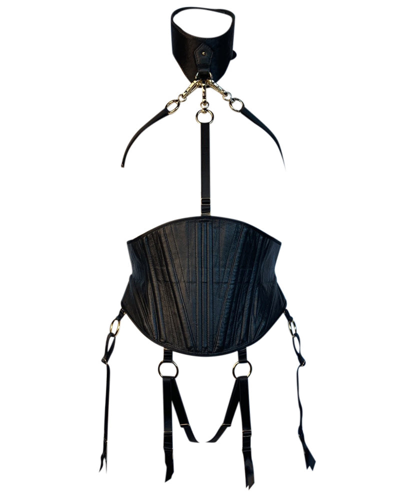 Leather Waspie 'Mistress' Harness – Sian Hoffman's The Model Traitor